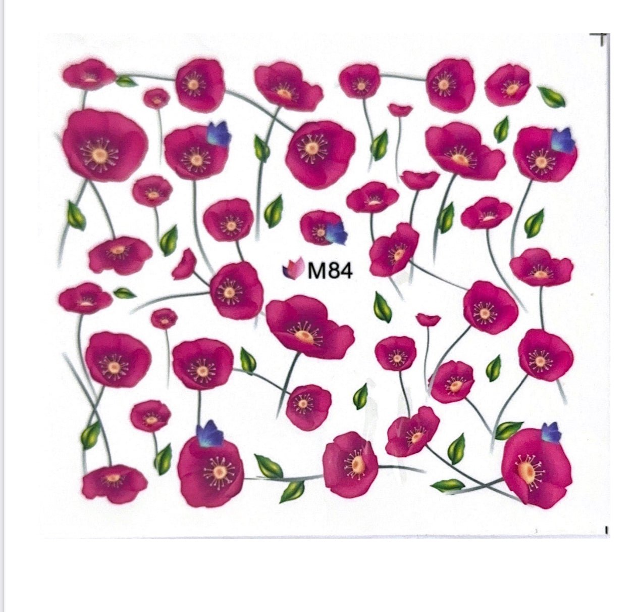 Flower Power 4 - Watertattoo Sticker – Doriana Cosmetics GmbH